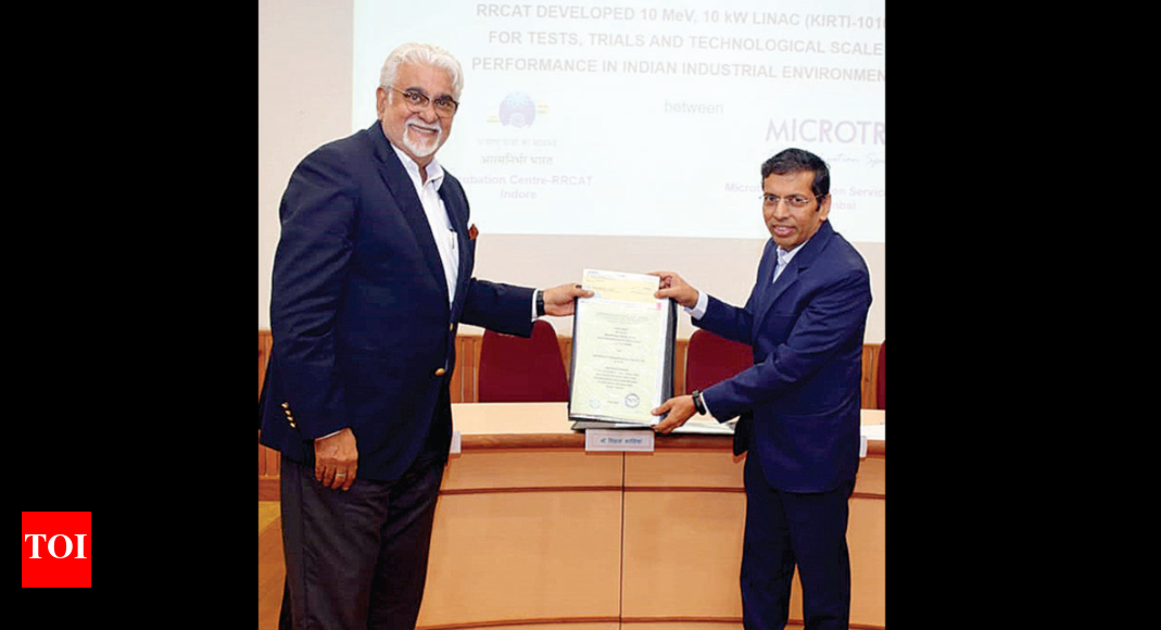 Rrcat: Rrcat Inks Deal For Incubation Of Electron Linear Accelerator ...