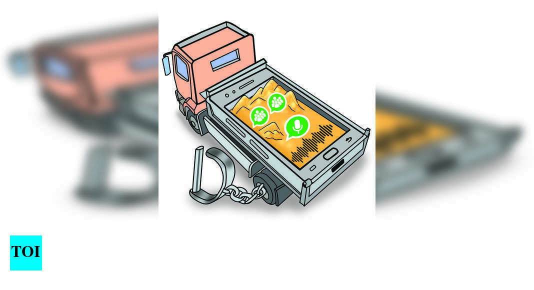 Sand Mafia Whatsapp Grps Share Locations Of Officials | - Times of India