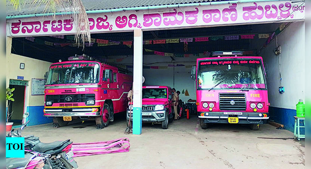 Hubballi: This Fire Station Has No Dedicated Office Building | Hubballi ...