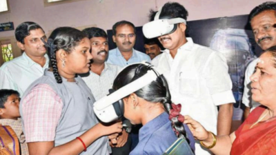 Trichy: First virtual reality library in Tamil Nadu inaugurated at ...