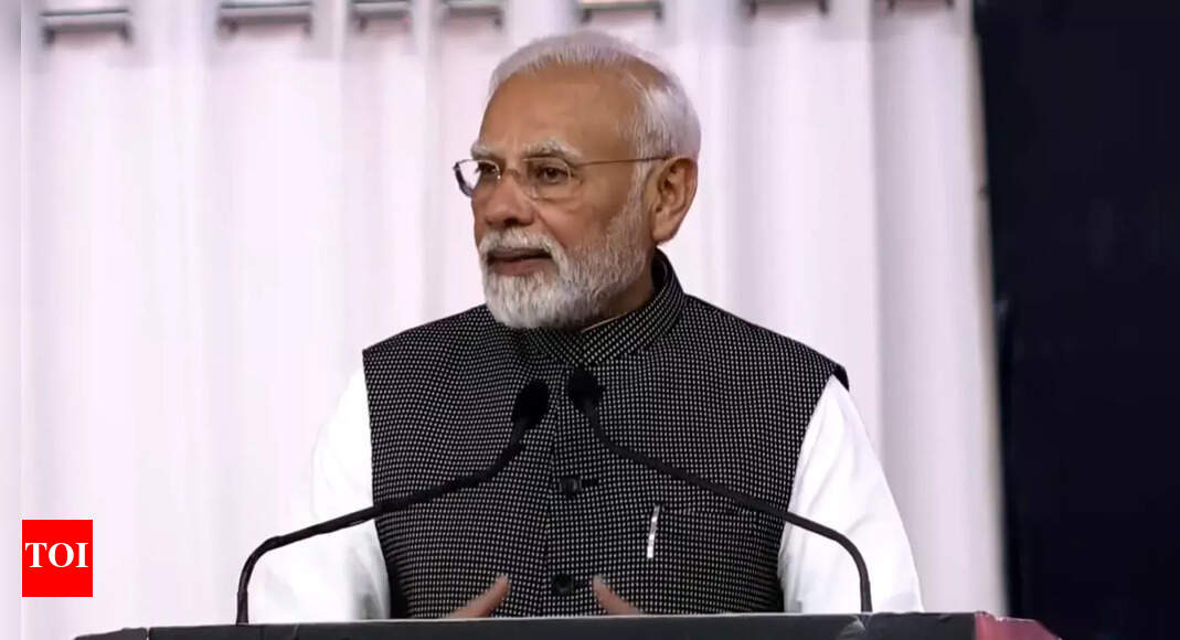 'Make in India, Make for the globe': PM Modi lays foundation stone of C ...