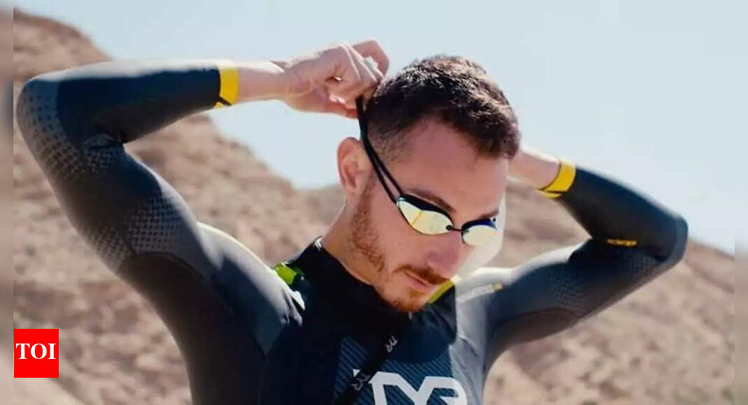 In a first, Israeli athlete Shachar Sagiv competes in Saudi Arabia ...