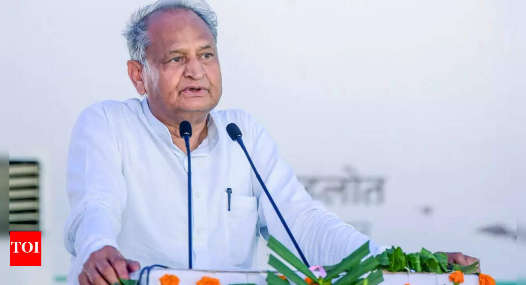 Gehlot: Raj Welfare Schemes In Guj If Cong Comes To Power: Gehlot ...