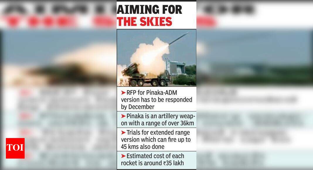 Pinaka: Solar Group, MIL bag order to export Pinaka rockets | Nagpur News - The Times of India