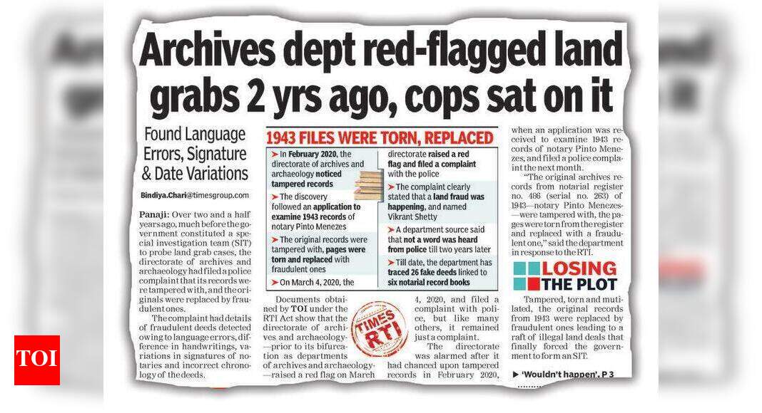 SIT formed as cops didn’t take plaints seriously for 20 years: Goa CM ...