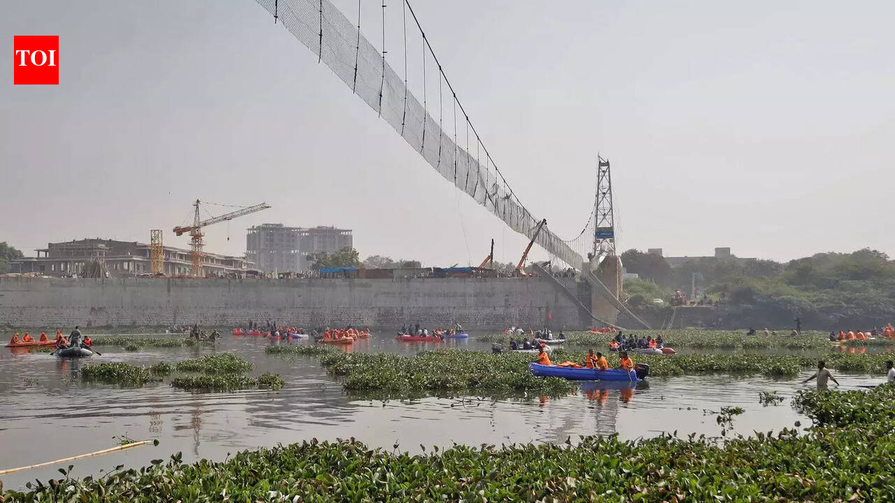 Gujarat Cable Bridge Collapse LIVE Updates: Four of nine accused sent ...
