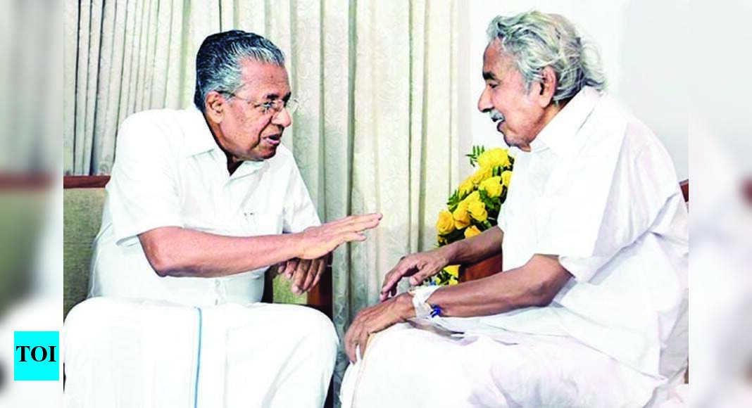 Chandy: Pinarayi Visits Chandy, Extends B’day Greetings | Kochi News ...