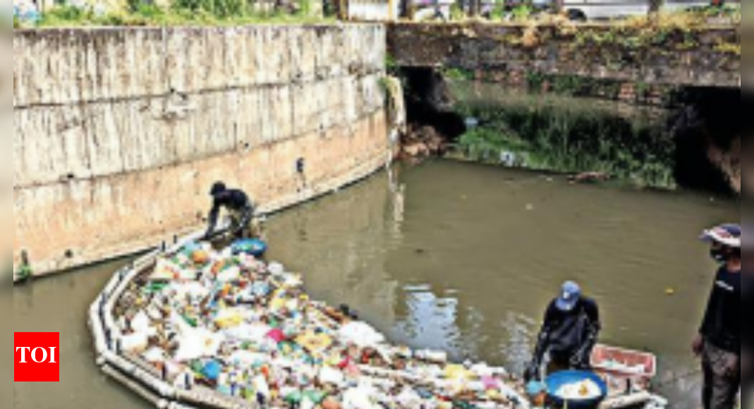 Mangaluru: Trash Boom Set Up To Prevent Waste From Entering Rivers ...