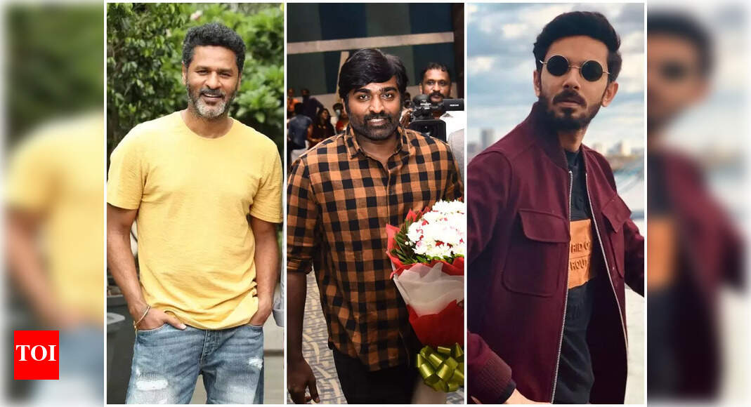 Vijay Sethupathi, Prabhu Deva, Anirudh team up for a song in Prashanth ...