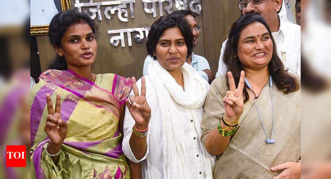 Congress, NCP win ZP chairpersons’ seats | Nagpur News - Times of India