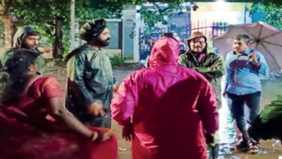 Greater Chennai Corporation officials slog through night to clear ...