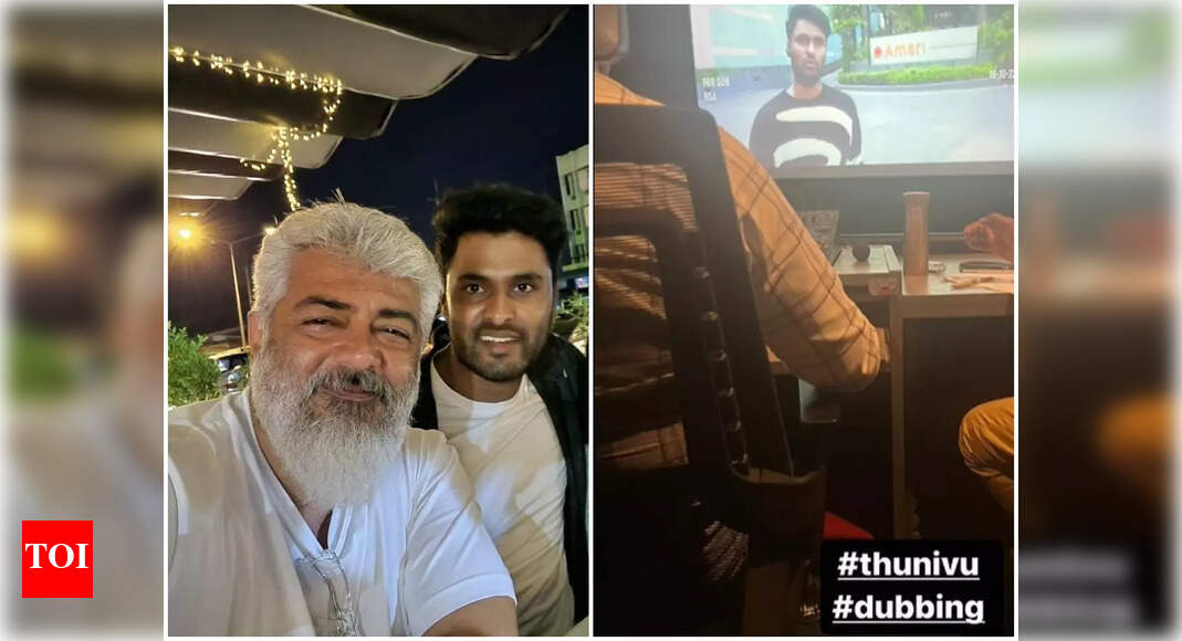 Bigg Boss fame Amir begins dubbing for Ajith's 'Thunivu' | Tamil Movie News - Times of India