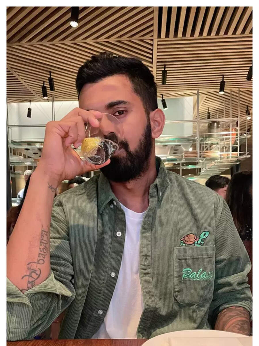 8 pictures that prove KL Rahul's love for food | Times of India