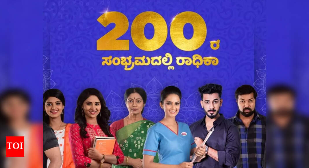 Daily soap 'Radhika' completes 200 episodes - Times of India