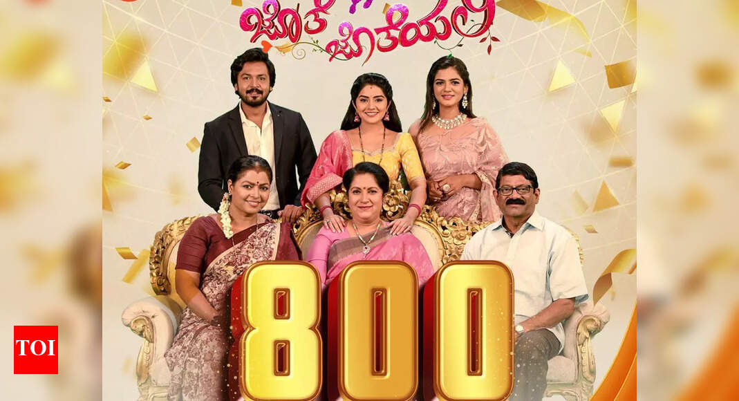 Popular daily soap Jothe Jotheyalli completes 800 episodes - Times of India