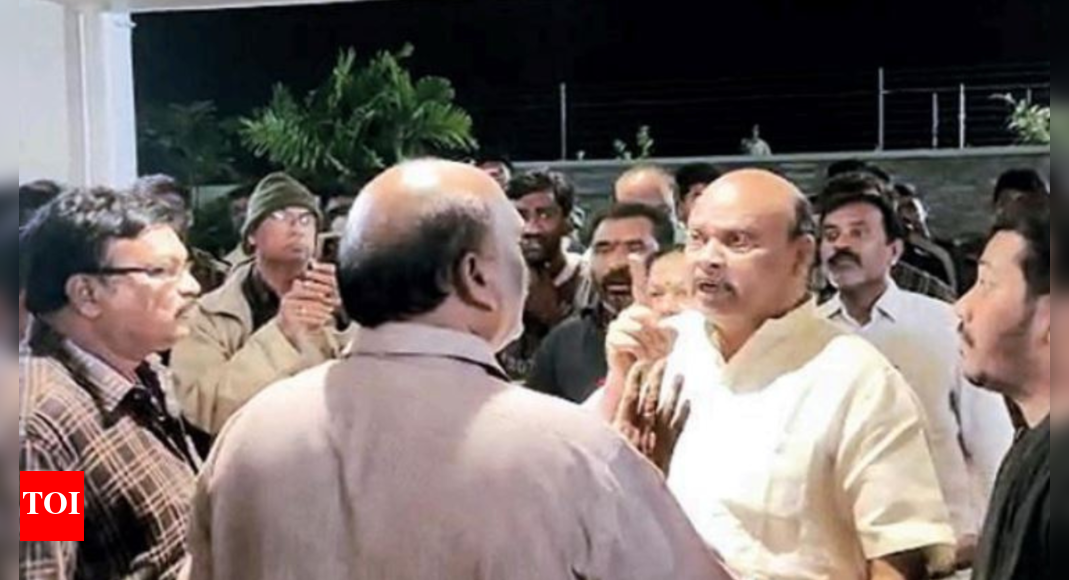 Patrudu: Andhra Pradesh: CID arrests ex-TDP minister Ayyanna Patrudu & son for 'forgery ...