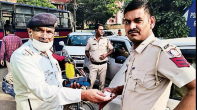 Gurugram traffic police put own men on radar: 160 fined for traffic ...