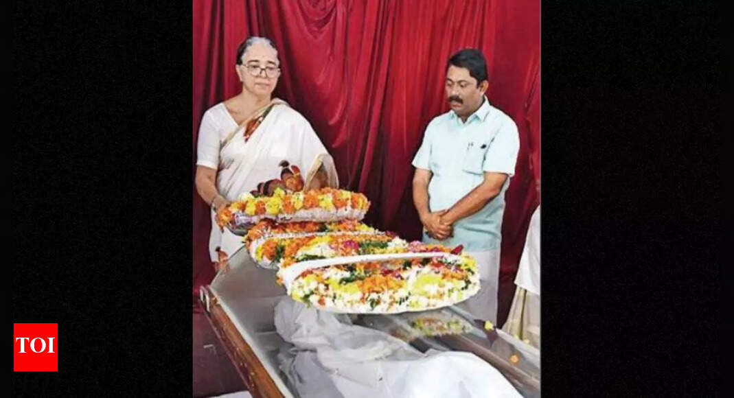 Kottoor village bids a tearful adieu to writer TP Rajeevan - Times of India