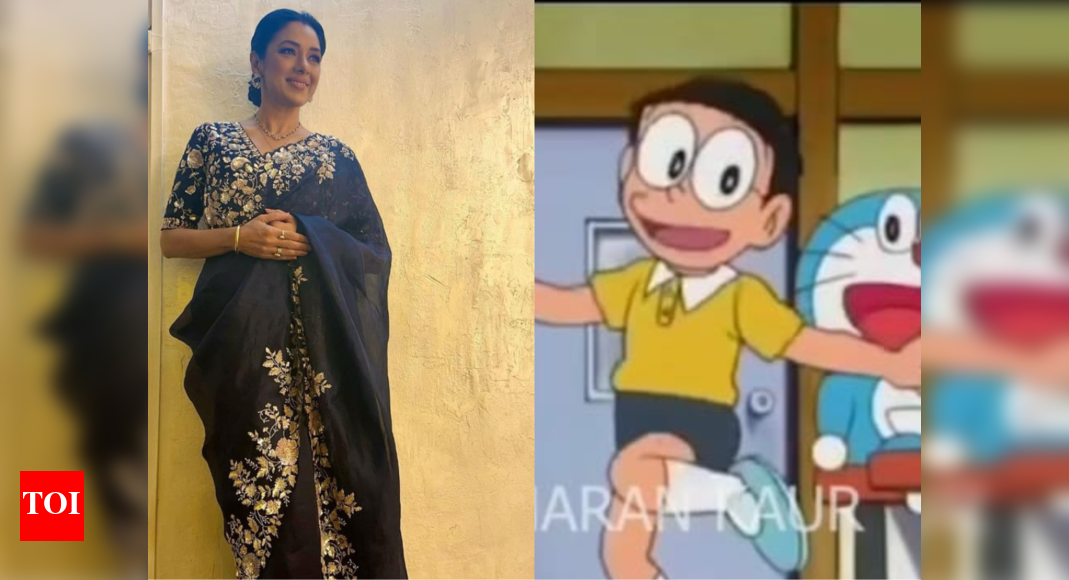 Rupali Ganguly thoroughly enjoys the version, of Doraemon's voice ...