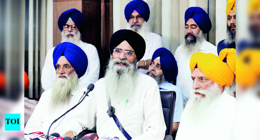 Sad: Sad Announces Incumbent Dhami As Nominee For Sgpc Chief Post ...