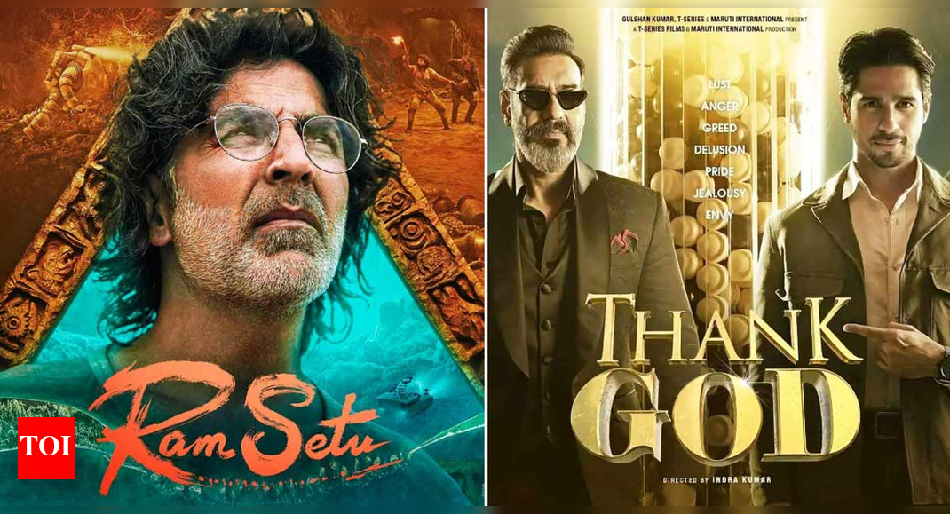 Ram Setu, Thank God box office collection day 11: Akshay Kumar and Ajay Devgn's films witness a ...