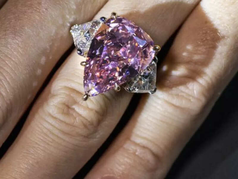 Largest pink diamond ever to auction for $35 million - Times of India