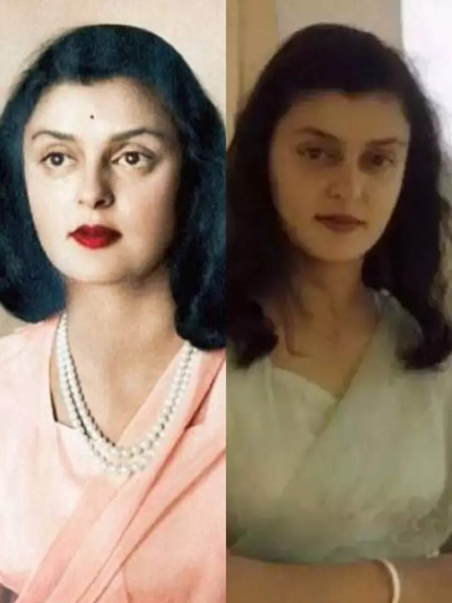 Looks to emulate from Maharani Gayatri Devi | Times of India