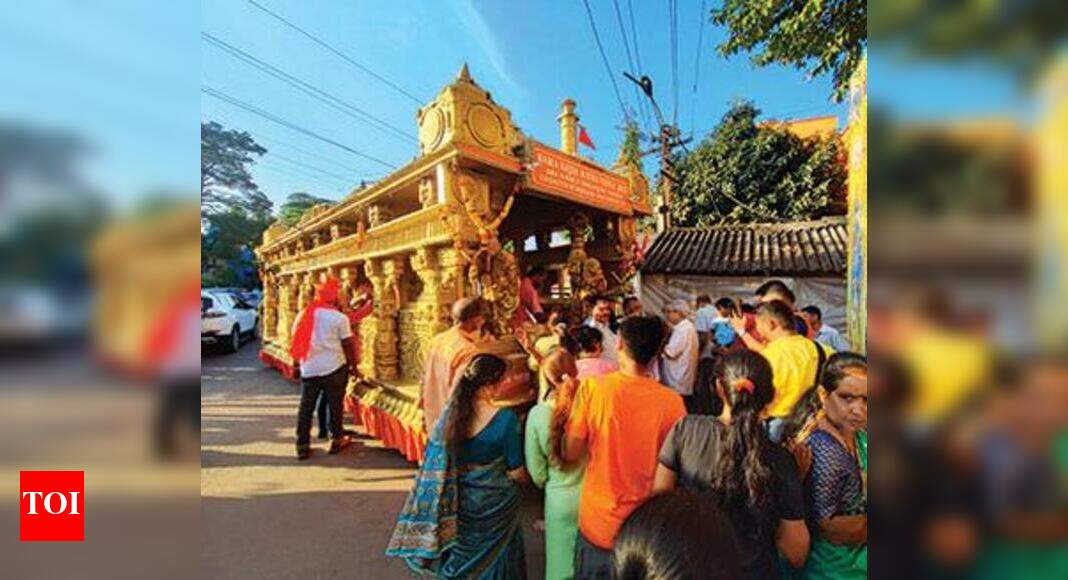 Ram Rajya yatra makes halt at Goa | Goa News - Times of India