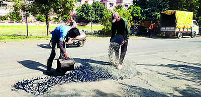 Residents Relieved As Deolali Cantt Board Starts Road Repair Works ...