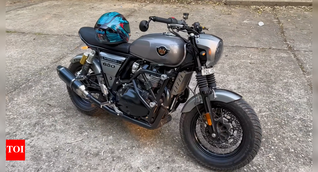 This Royal Enfield Interceptor 650 is meant to look like 'Shotgun 650 ...