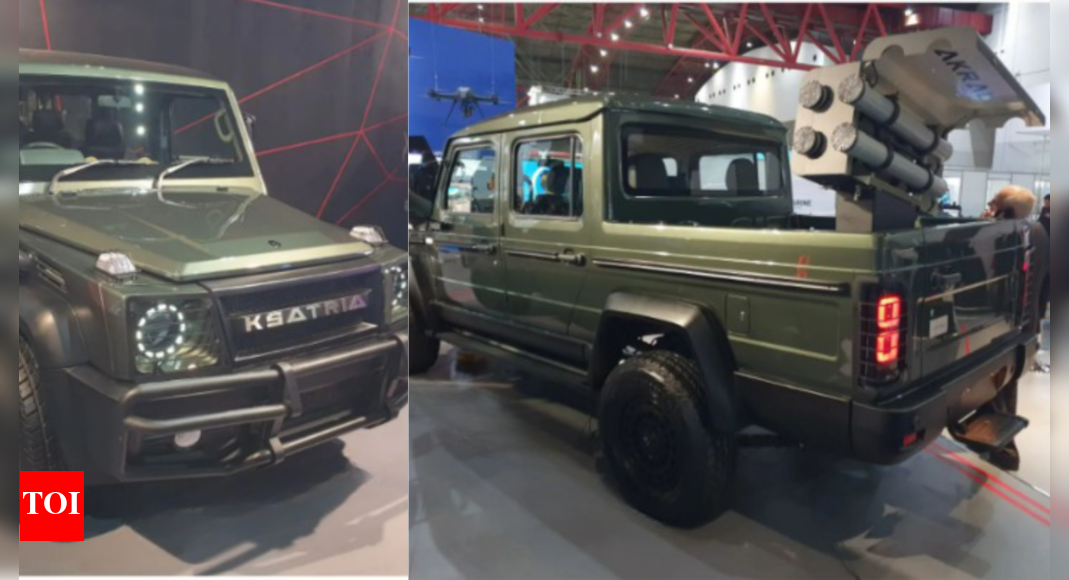 Force Gurkha: Force Gurkha 5-door and pick-up truck unveiled in ...