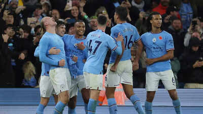 Manchester City post record revenue, profit in 2021-22 season ...