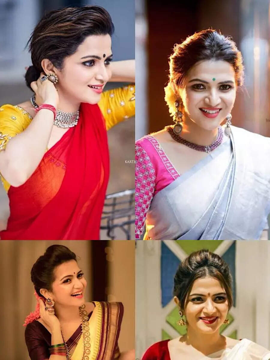 Dhivyadharshini aka DD's saree tales | Times of India