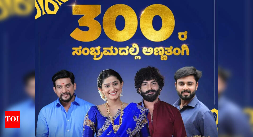Daily soap 'Anna Thangi' completes 300 episodes - The Times of India