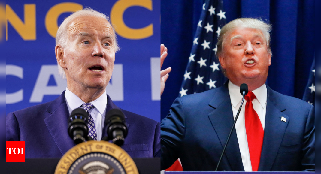 Biden: Biden, Trump rally troops on eve of crucial midterms - Times of ...