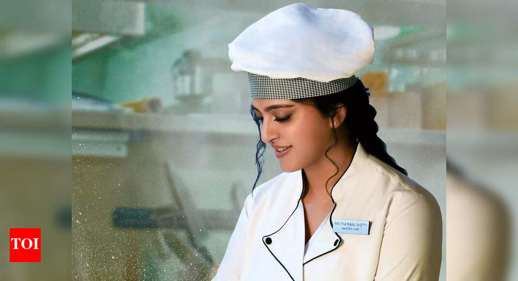 Anushka Shetty unveils first look as MasterChef 'Anvitha Ravali Shetty' from her upcoming film ...