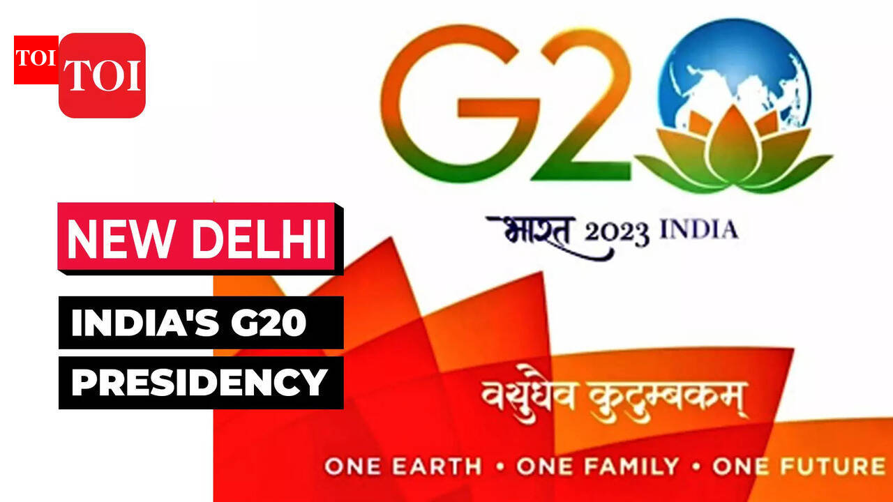 g20: Watch: PM Modi unveils logo, theme and website of India's G20 ...