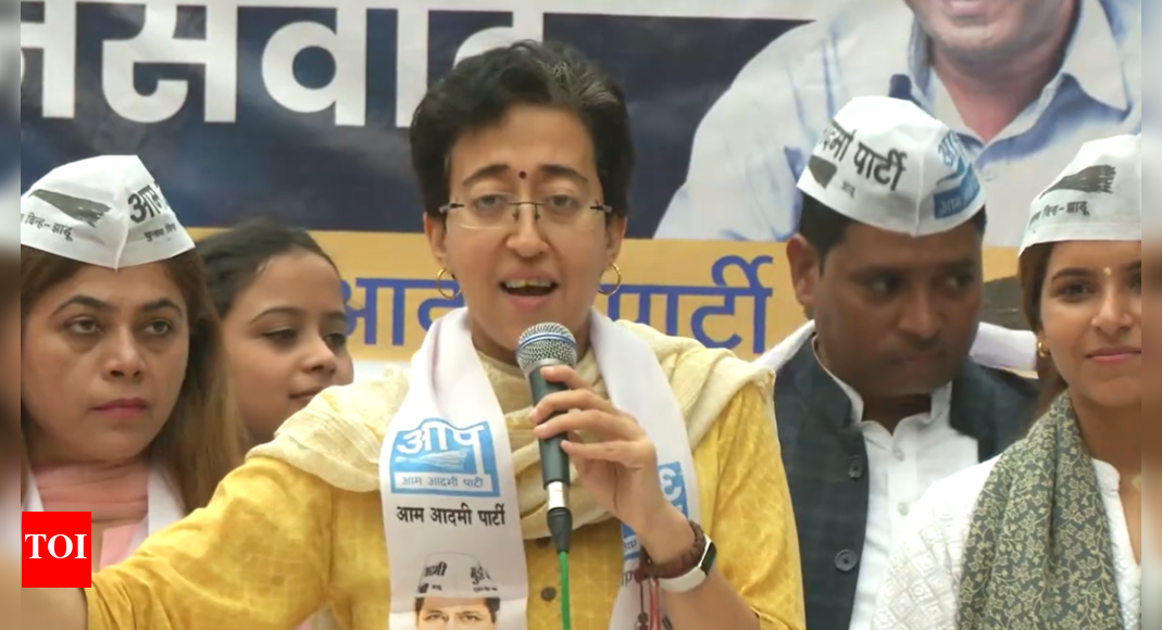 Delhi turned into dumping yard during BJP's tenure in MCD: AAP leader Atishi | Delhi News ...