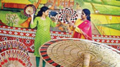 Kerala: Umbrella diversity of yore on show | Kozhikode News - Times of ...