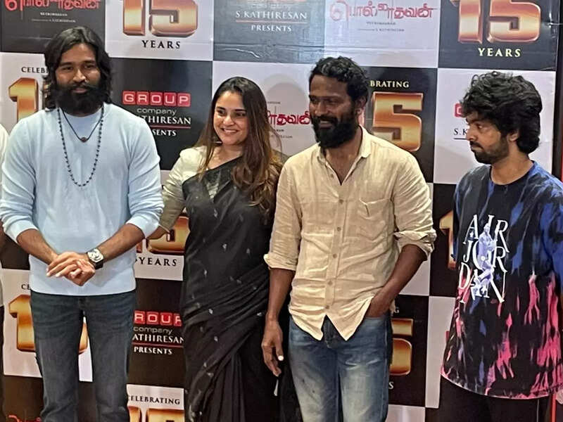 Dhanush's Polladhavan team celebrate 15 years of the film | Tamil Movie ...
