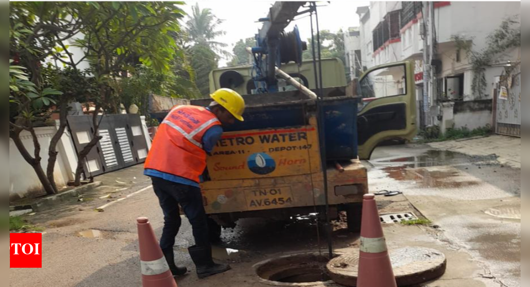 Chennai Metro Water attends to more than 151 sewage overflow issues ...