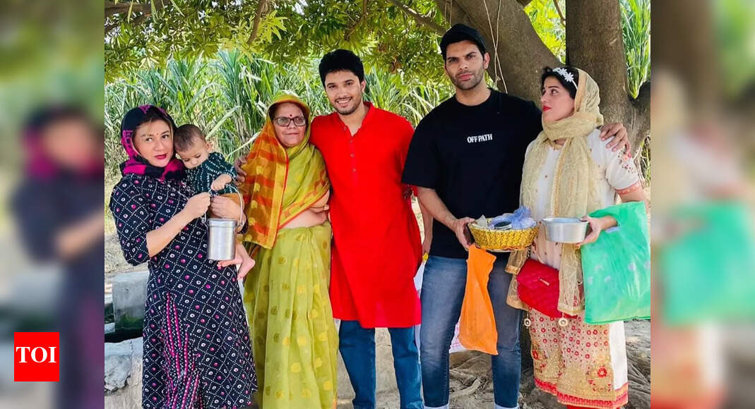 Gautam Nain arrives in India with his son Ishaan for first time, says ...