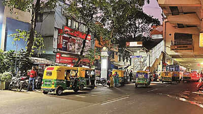 Auto Stands Inch Towards Joka Metro Station Exits | Kolkata News ...