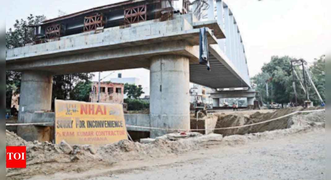 Rob: Pakhowal Road Rob-rub Project: Wait To Get Longer | Ludhiana News ...