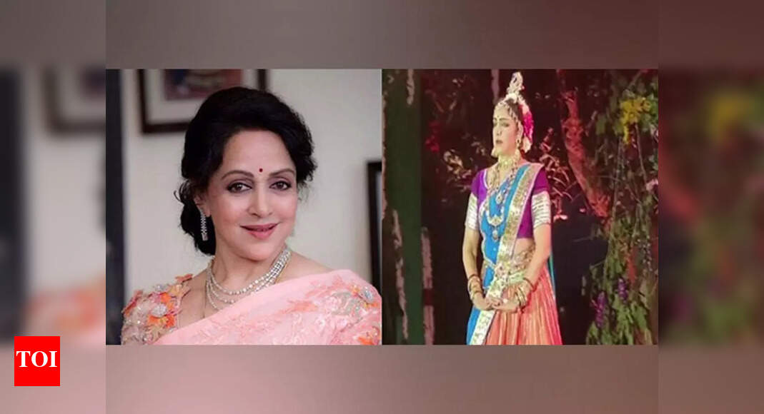 Hema Malini performs 'Radha Ras Bhari' dance, calls it a dream affair | Hindi Movie News - Times ...