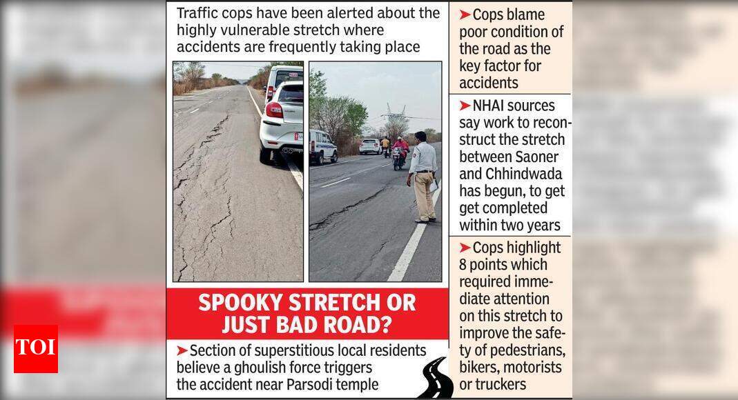 Cops slam NHAI for 21 deaths on 12km Saoner-Kelvad stretch, locals ...