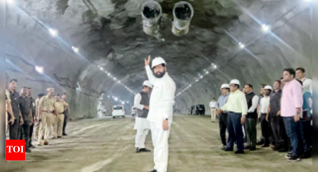 Mumbai-Pune Expressway missing link 55% finished, has Asia's widest ...