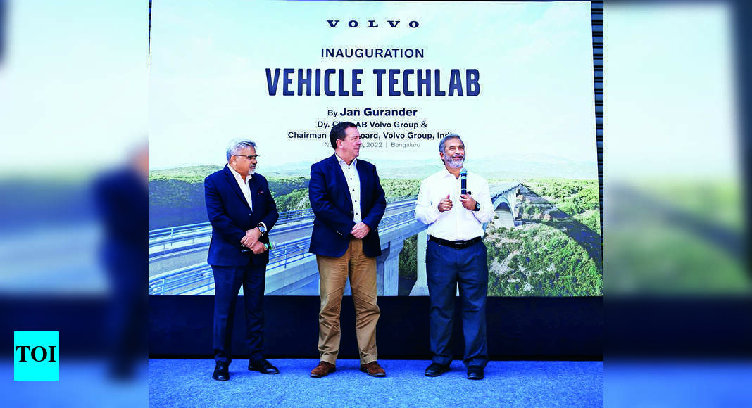 Volvo: Volvo Opens Vr-enabled R&d Lab In Bengaluru | Bengaluru News ...