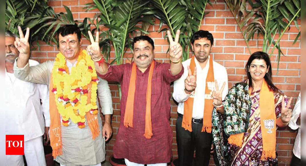 Rookie, 3 New Faces For 4 Rajkot Seats | Rajkot News - Times of India