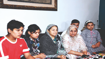 Fire Caused By Firecrackers: Irfan Solanki’s Wife | Kanpur News - Times ...